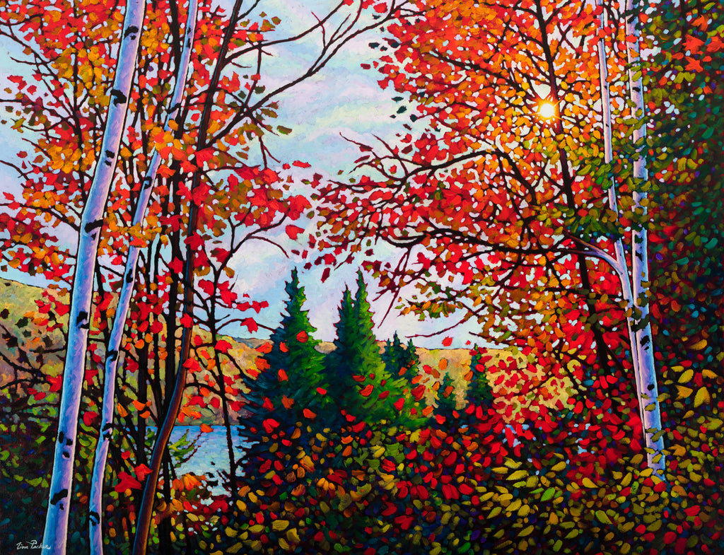 October Romance 36" by 48" – Tim Packer Fine Arts Store